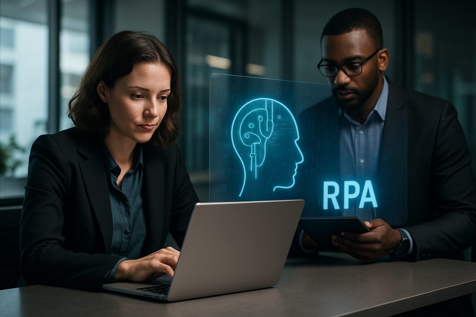 Como a Integração de RPA com Inteligência Artificial Transforma Negócio